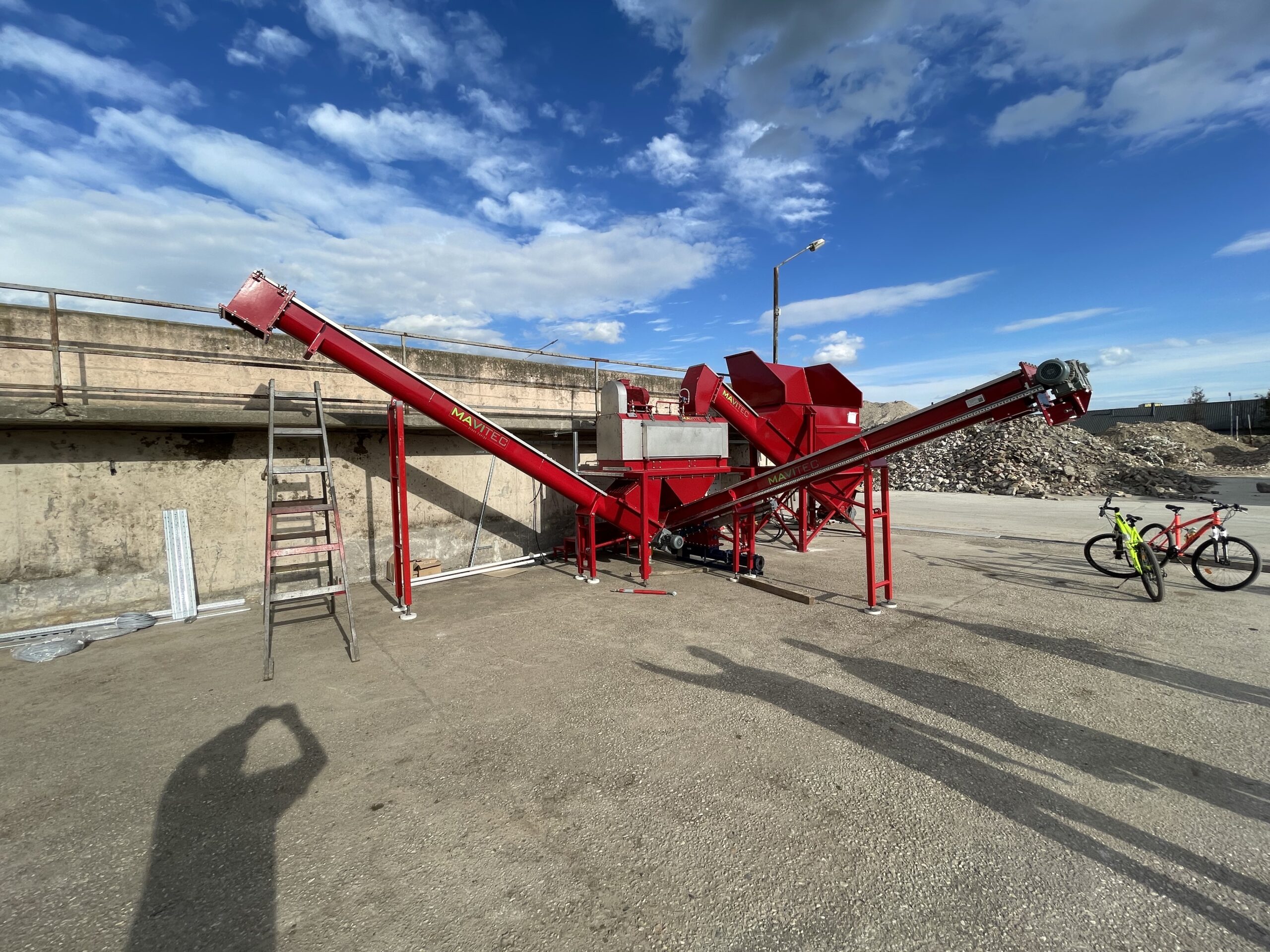 Wet & Dry Depacking line (Model S) - Mavitec Green Energy